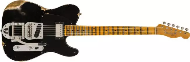 Vibra Tele Heavy Relic 50-х років у старому чорному кольорі