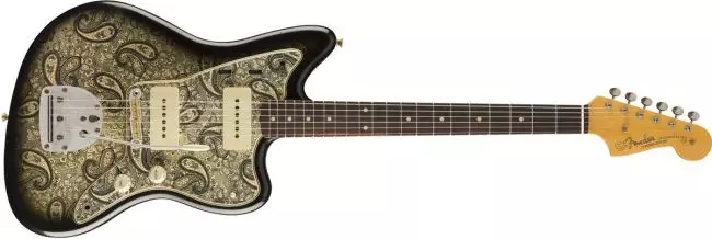 Paisley Jazzmaster Journeyman Relic в чорному