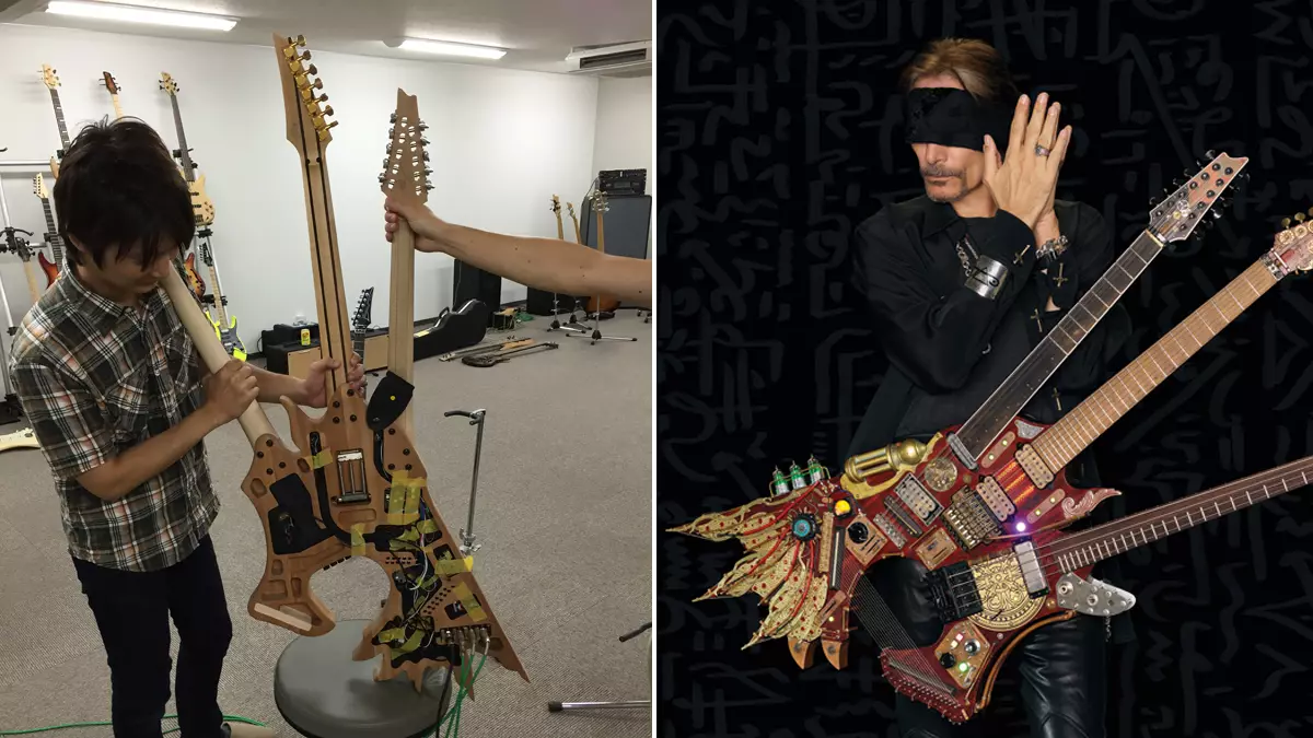 Stiv Vai va Hydra gitara