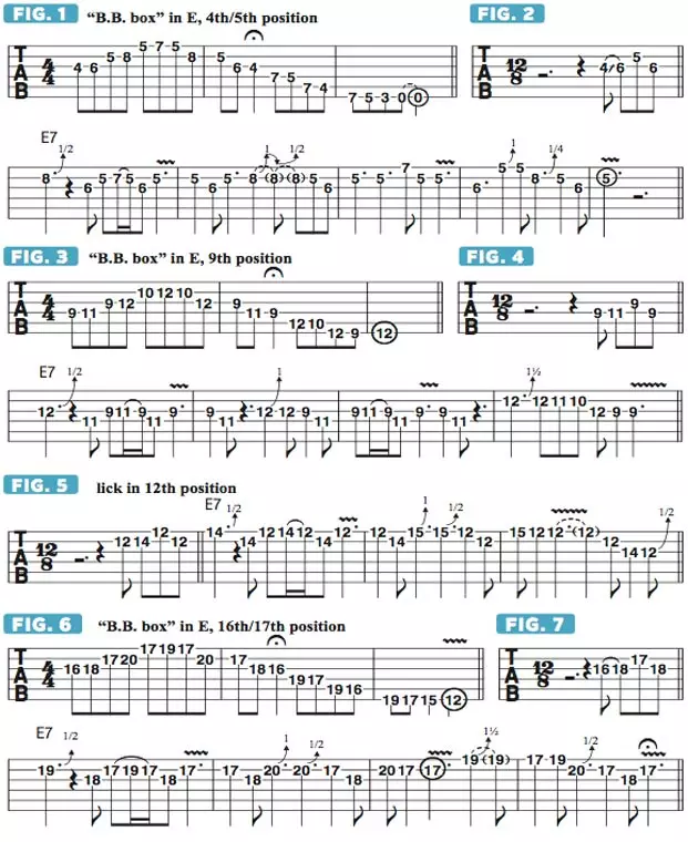 B.B. King Lesson: Soloing in the Movable “B.B. ប្រអប់” 11495_2