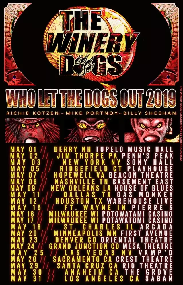 تعلن The Winery Dogs عن مواعيد جولات جديدة في الولايات المتحدة 12048_2