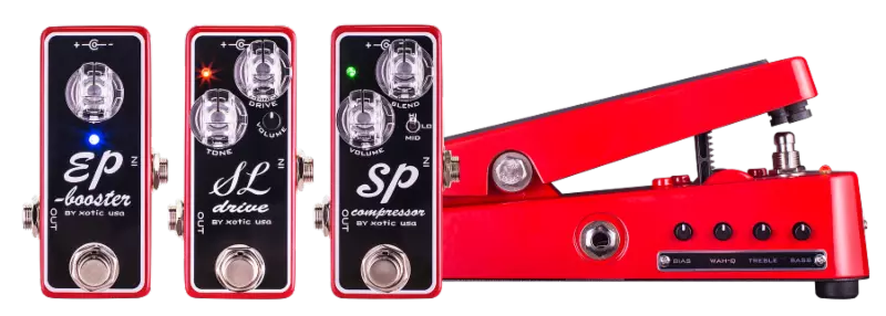 Ang Xotic Effects ay Nag-anunsyo ng Limited Edition Red Pedals 14184_1