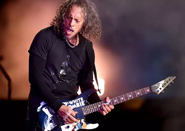 Kirk Hammett: Joe Satriani "Me pateó el trasero"