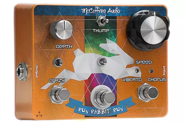 McCaffrey Audio anunță Run Rabbit Run Vibe Pedal 17276_1