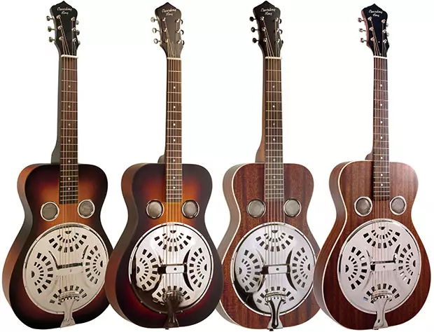 Nampiditra Gitara Resonator Vaovao Efatra i King Recording 17934_1