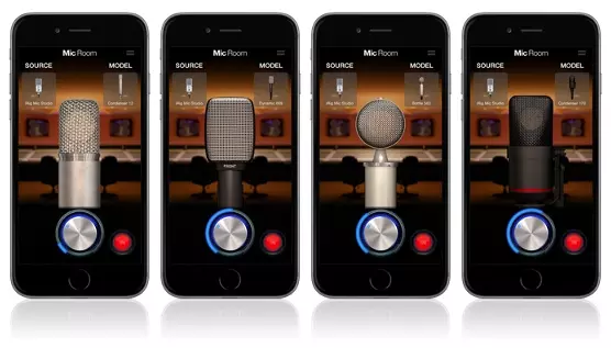 IK Multimedia stel Mic Room bekend, 'n nuwe mikrofoonmodellering-toepassing vir iPhone en iPad 18575_1