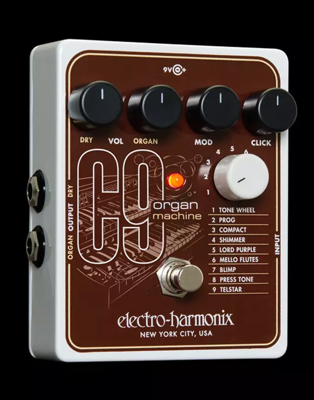 NAMM 2015- Electro-Harmonix သည် C9 Organ Machine Pedal ကို မိတ်ဆက်ပေးသည် — သရုပ်ပြဗီဒီယို 19758_1