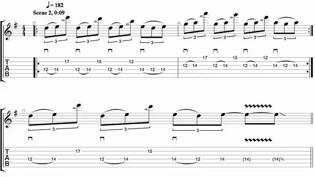 JamPlay with Andy James: Saddexda Pentatonic Hybrid-Plaked Runs si loo kordhiyo xawaaraha iyo qummanaanta 21269_4