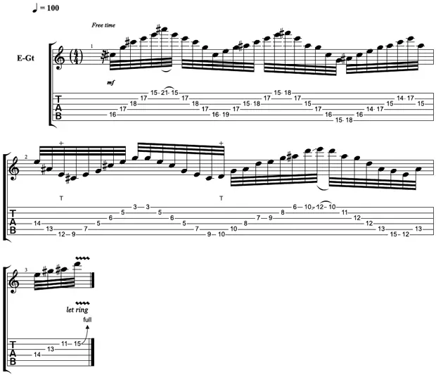 Monster Licks: Going Over the Top — Tilføjelse af noter for at pifte den pentatoniske skala op 21847_2