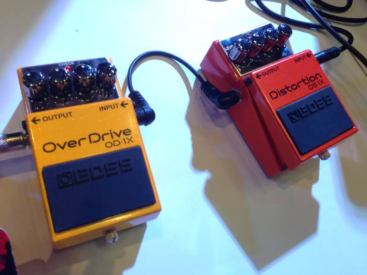 Video NAMM 2014: Nejnovější Boss Pedaly — OD-1X Overdrive a DS-1X Distortion