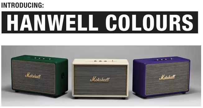 Marshall tutvustab Hanwell Limited Heritage Colourwaysi koduheli kõlareid 23735_1