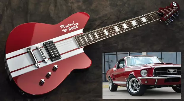 Reverend Guitars Warhawk II bakal Raffled Off karo '67 Mustang 24330_1