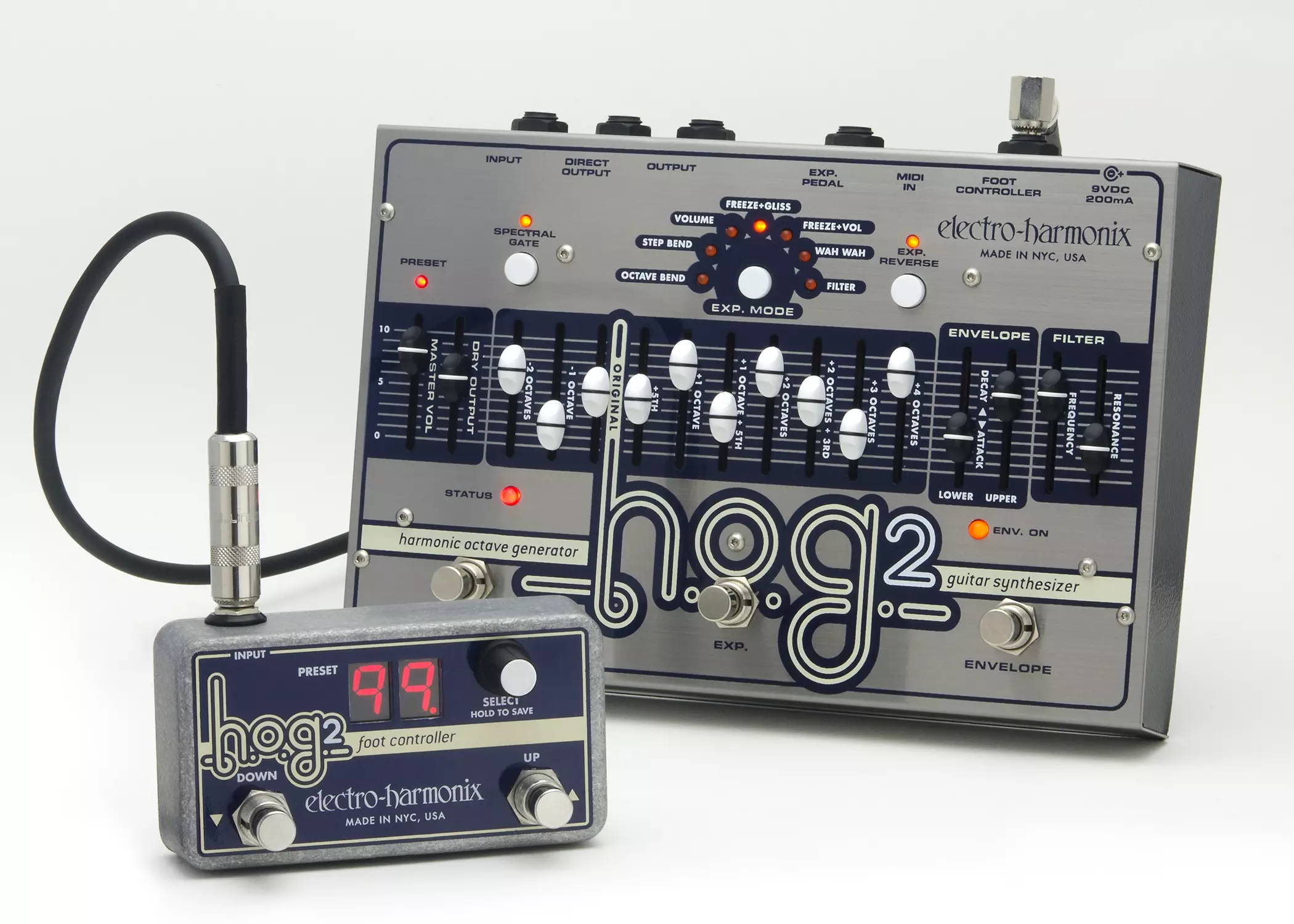 NAMM 2013: Electro-Harmonix представя H.O.G.2 хармоничен октавен генератор, полифоничен синтезатор 24642_1