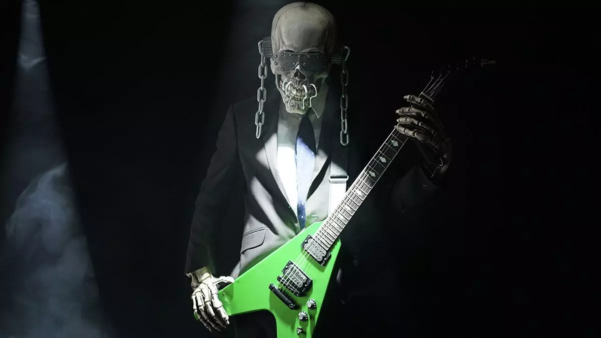 Gibson rinde homenaje a un clásico del thrash metal con el modelo característico de Dave Mustaine Flying V EXP "Rust in Peace".