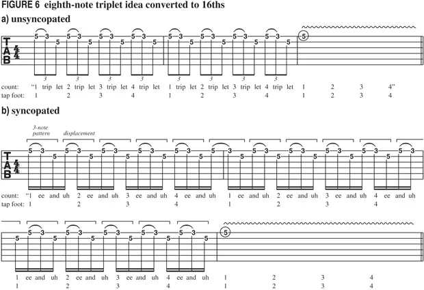 Gita 101 - Titunto si Rhythm & Amuṣiṣẹpọ, Apá 3: Triplets ati Hemiola 27609_7