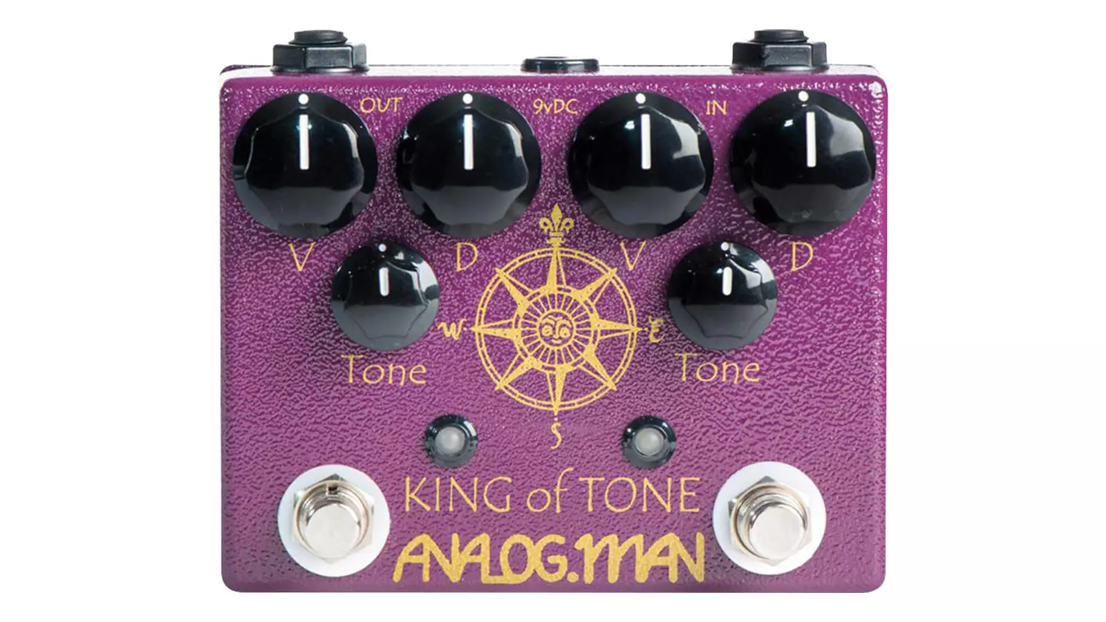 Блюзге арналған ең жақсы педальдар: Analogman King Of Tone