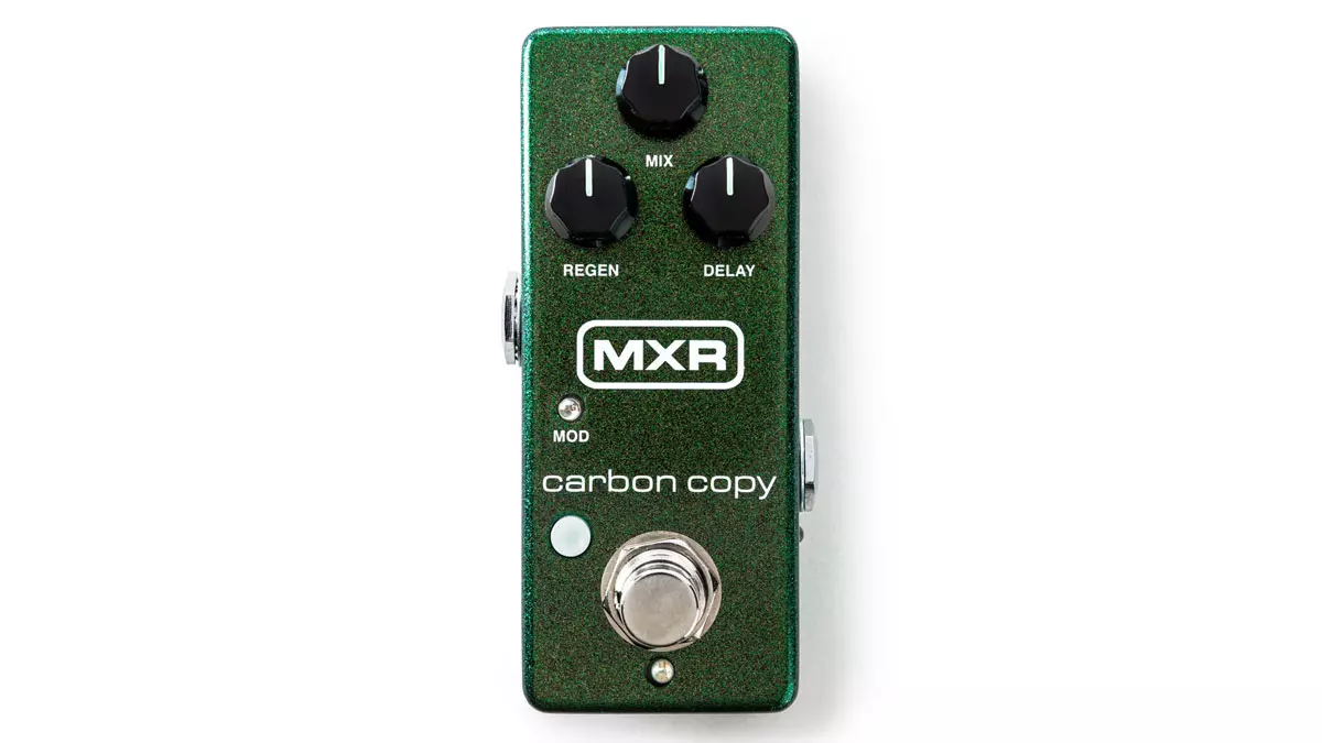 Блюзге арналған ең жақсы педальдар: MXR Carbon Copy Mini