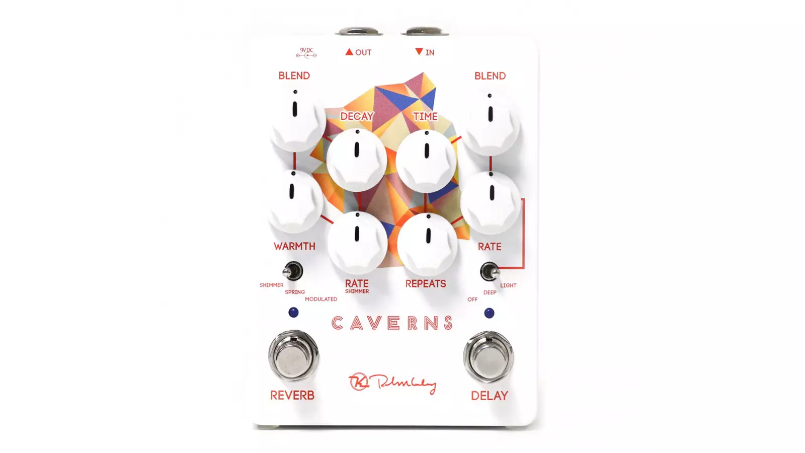 Najbolje reverb pedale: Keeley Caverns Reverb & Delay V2