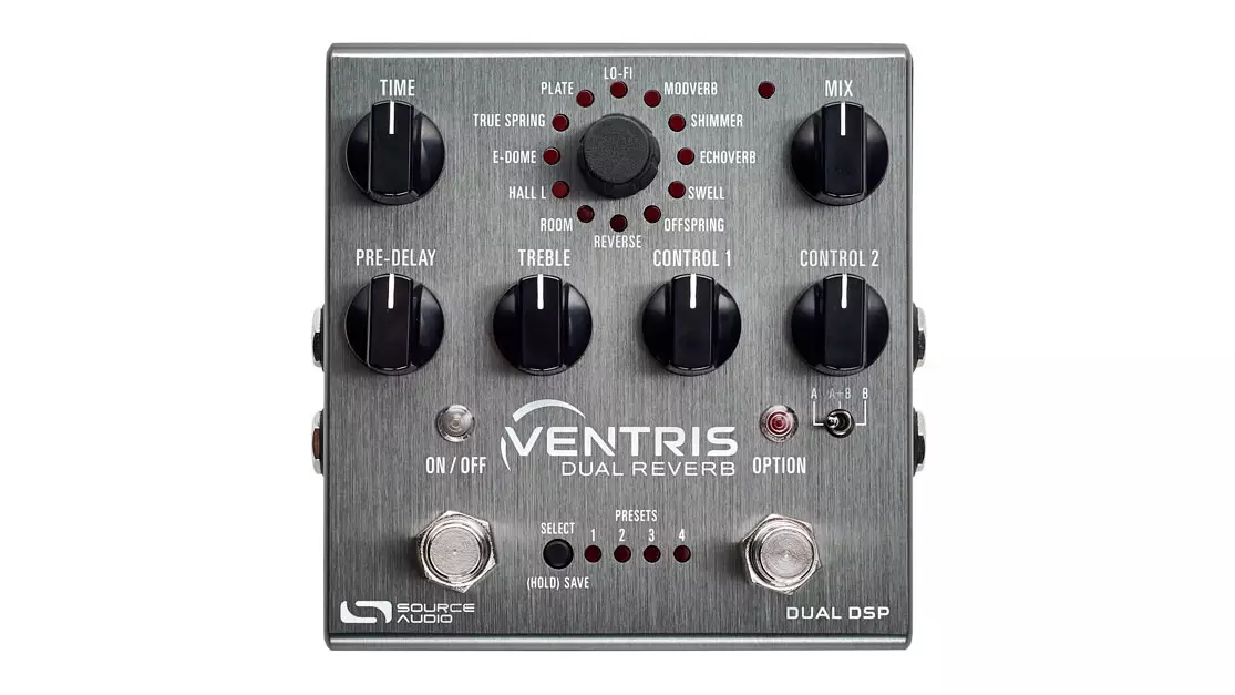 Najbolje reverb pedale: Source Audio Ventris Dual Reverb pedala