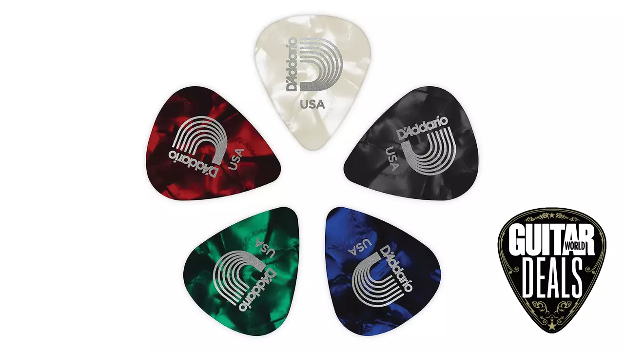 Mega Prime Day guitar picks akò! Nòt 100 D'Addario chwazi soti nan 17 santim chak