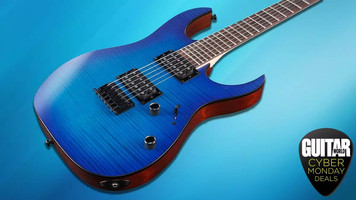 Ottieni questo splendido Ibanez RG6003FM per meno di $ 300 in questo epico affare del Cyber Monday da Musician's Friend