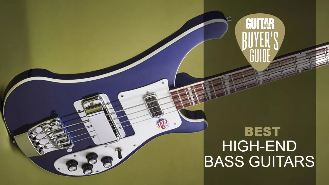 Blue Rickenbacker 4003 bass akan bangon kore